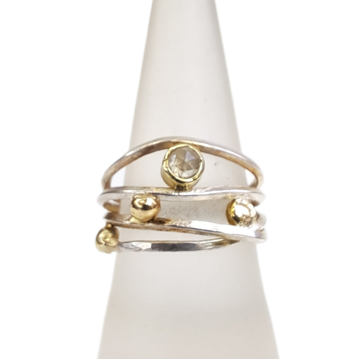 Rosecut diamond celestial Ring – Doris In The Hamptons